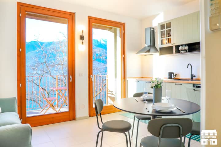 Golden View: Vista Lago Como Ac Wifi - Bellano