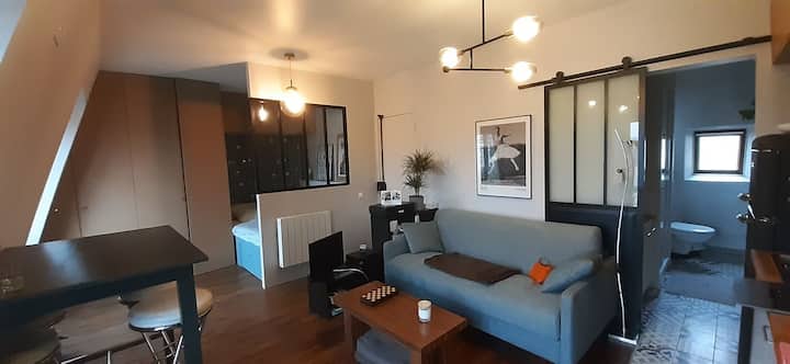 (Nouveau) Studio De Charme, Vue Sur Paris - Bastille