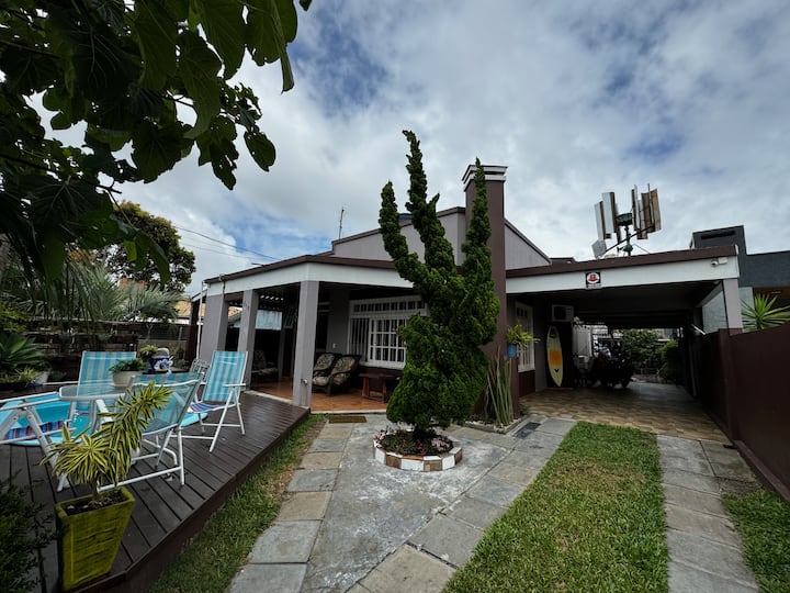 Casa Com Piscina, 3 Dorm C/ar Cond, Patio, Wi-fi - Capão da Canoa
