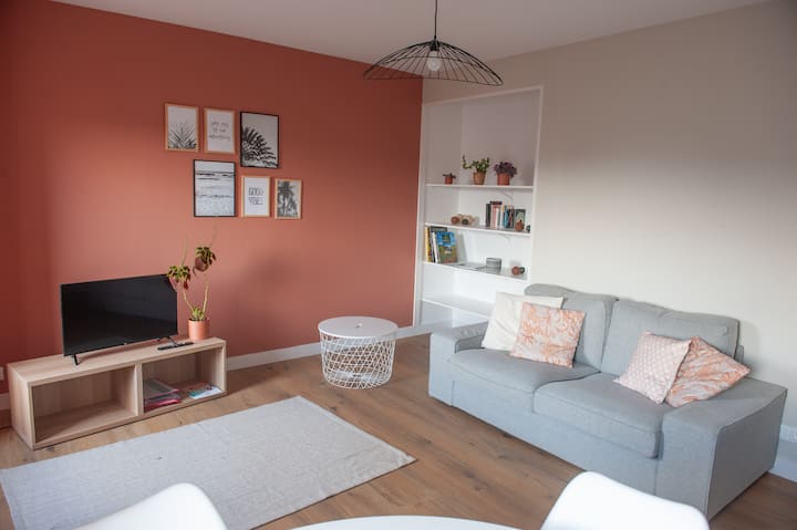 Le Flamingo - T3 Capucins Avec Jardin Commun - Brest