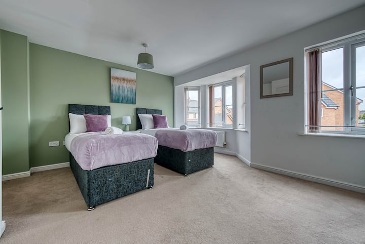 Contractor House L 5br L Wifi L Free Parking - Coventry