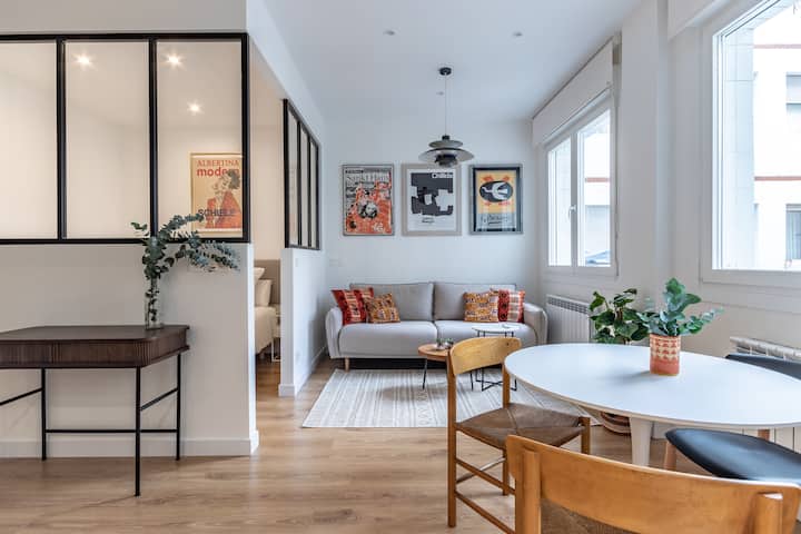 Beautiful Designer Apartment In Prime Location - 빌바오