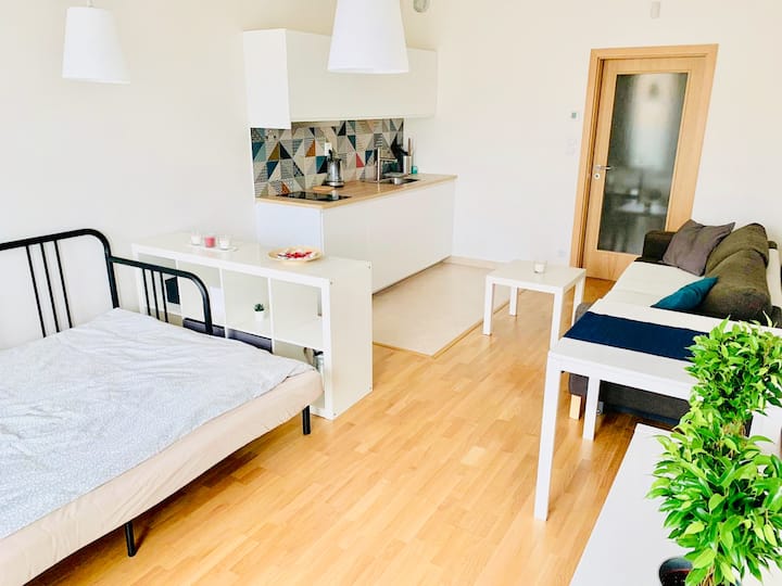 Prague Central Cozy Modern Apt - Praag