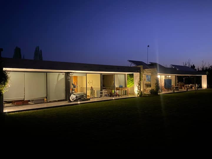 Moderna Casa En Medio Del Campo A 45 Min De Stgo. - Buin