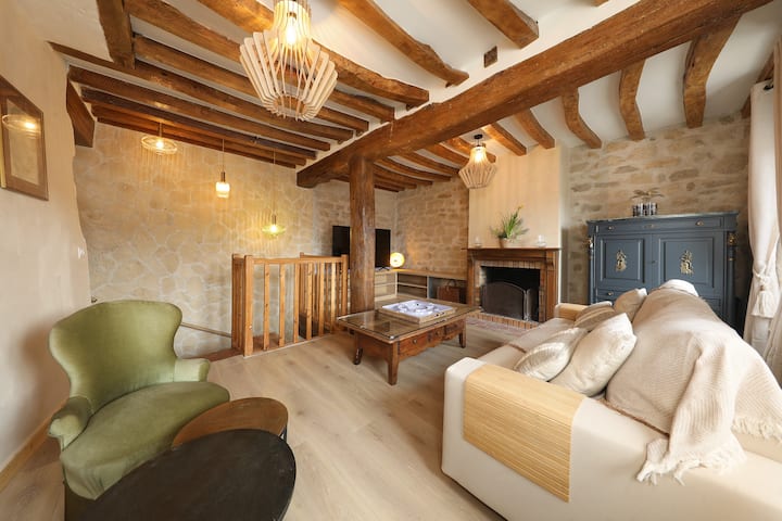 L'estampe - Maison De Charme 75m2 (3lits Doubles) - L'Isle-Adam