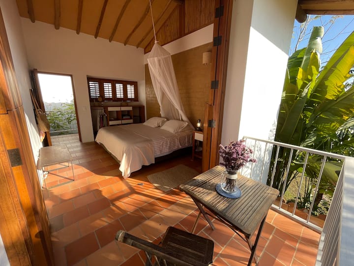 Casa Jardín Interior - Barichara