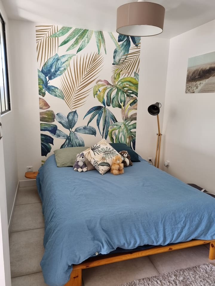 Studio éQuipé 2 à 4 Personnes - Lit-et-Mixe
