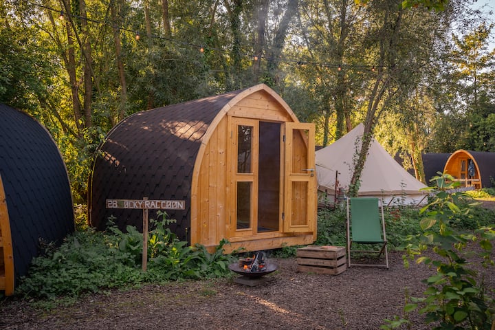 Solo Panorama Pod (Sauna/hottub And Yoga Included) - Gorinchem