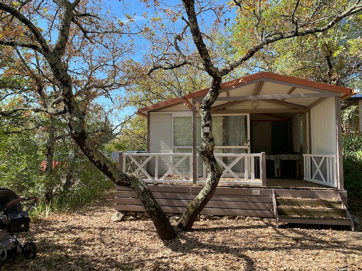 Chalet Dans Un Camping à Vogüe - Ardèche