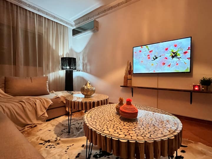 Chaleureux Appartement Au Coeur De Marrakech - Marrakesh