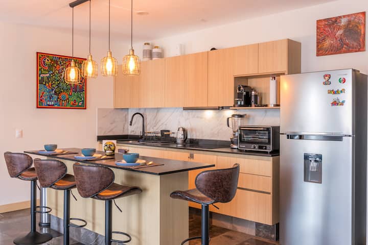 Casa 'Frida Kahlo', Top Location, Security, A/c - Guadalajara