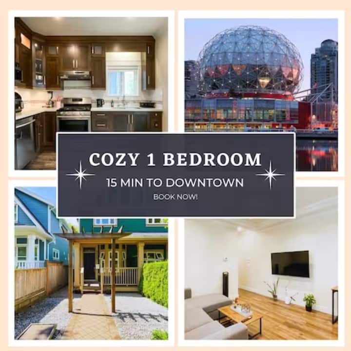 Cozy 1br In Central Vancouver | 15 Min To Downtown - Vancouver