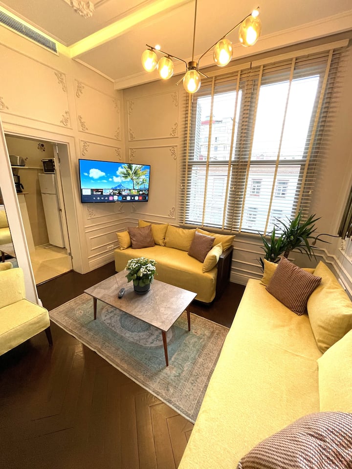 Ultimate Family Stay: 3br/3ba, No Hills, Ac & Lift - Beyoğlu