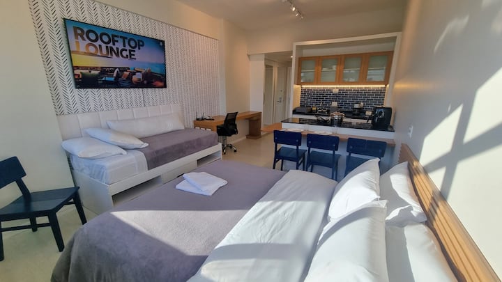 Studio Em Cond Clube Na Melhor Localização De Ctba - Curitiba