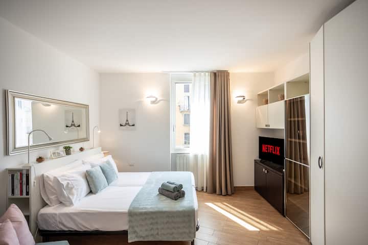 [Centrale/duomo 10min] Studio • Metro 1min • Wi-fi - Mailand