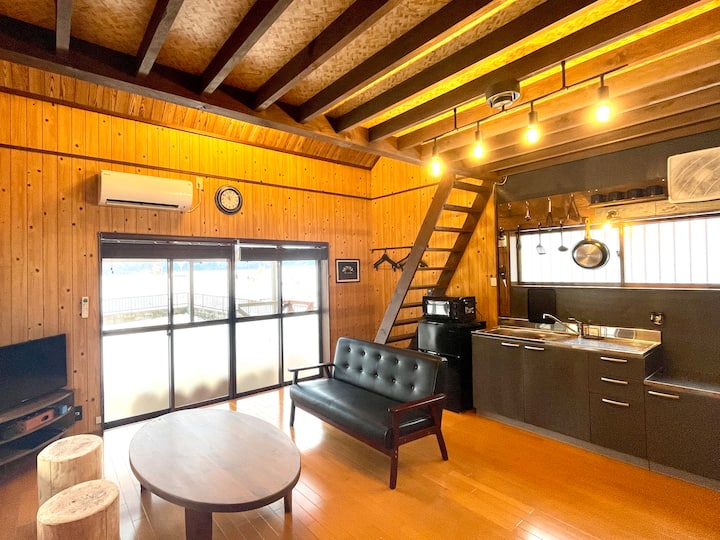 焚き火とBbqと星空と。一棟貸別荘【sunxy Imazu】 - Shiga