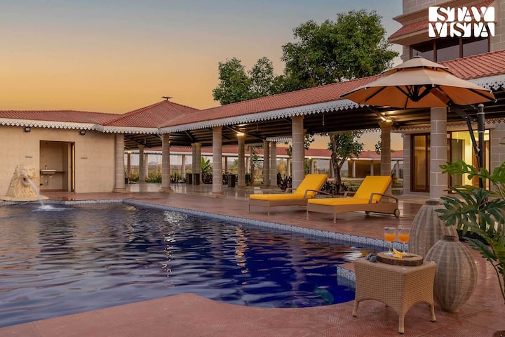Stayvista At Asmita Farms W/ Pool, Lawn - Ramtek