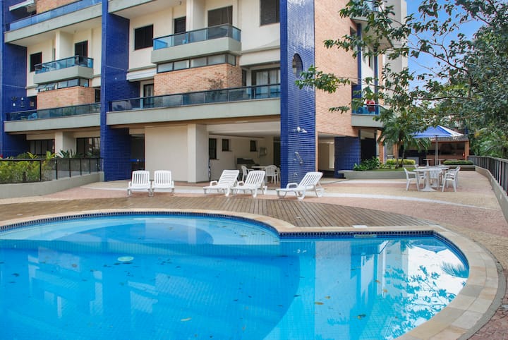 Duplex | Beach Service | Pool | Nature - Bertioga