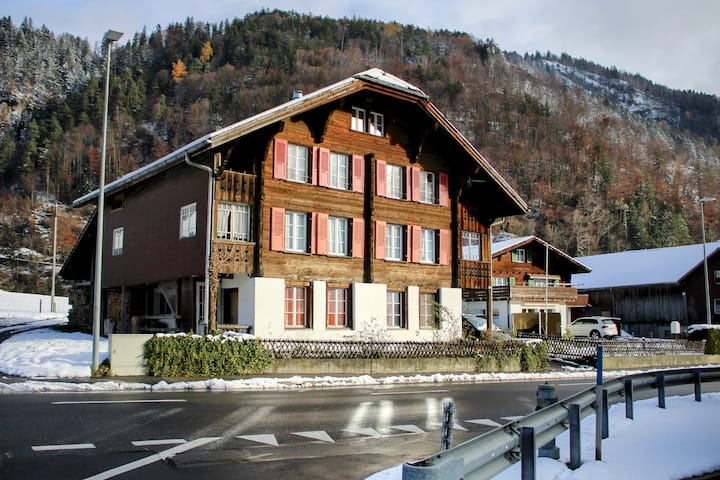 Alpine Chalet Apt W/parking And Porch - Meiringen