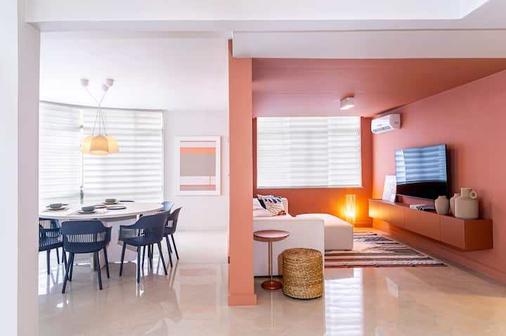 Copacabana Large Modern Comfortable Apt 5m Beach - Rio de Janeiro