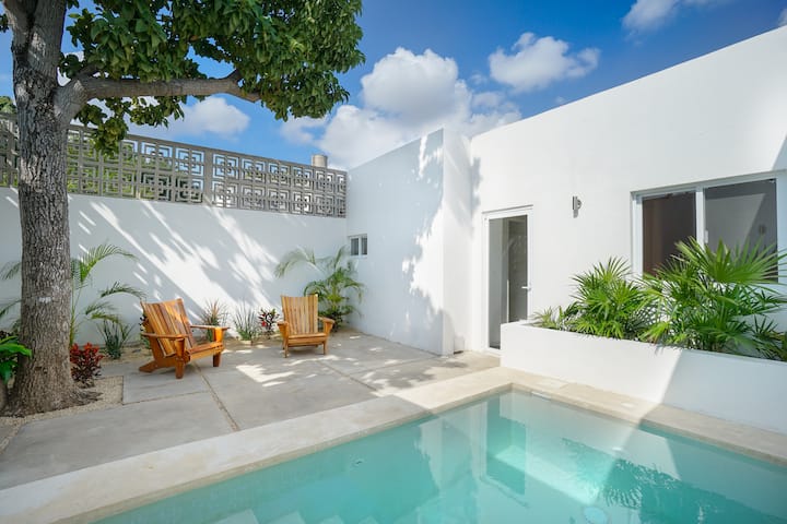 Casa Moose, Near La Plancha Park With Garage - Mérida
