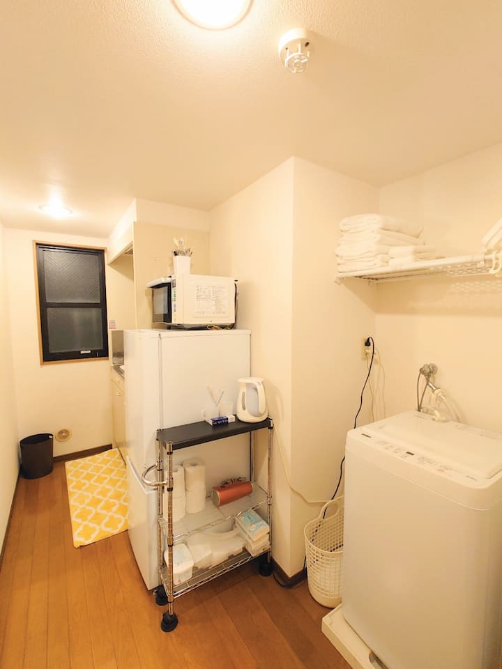 301#整租房源#押上步行6分 一线直达涉谷/新宿/浅草寺 电梯 35平方 家具家电齐全 5人可 - Ueno