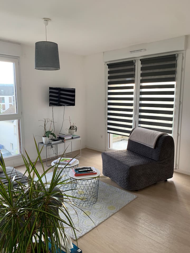 Appart De Type 2 Proche Gare - Méry-sur-Oise