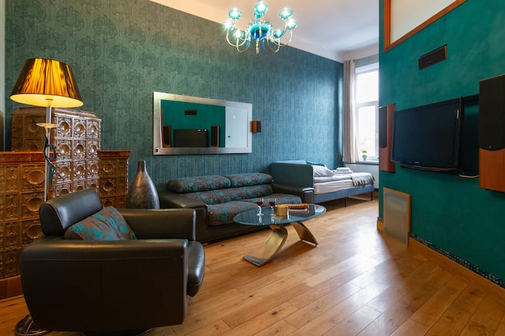 Indigo 2-bedroom In The City Center - Cracovia