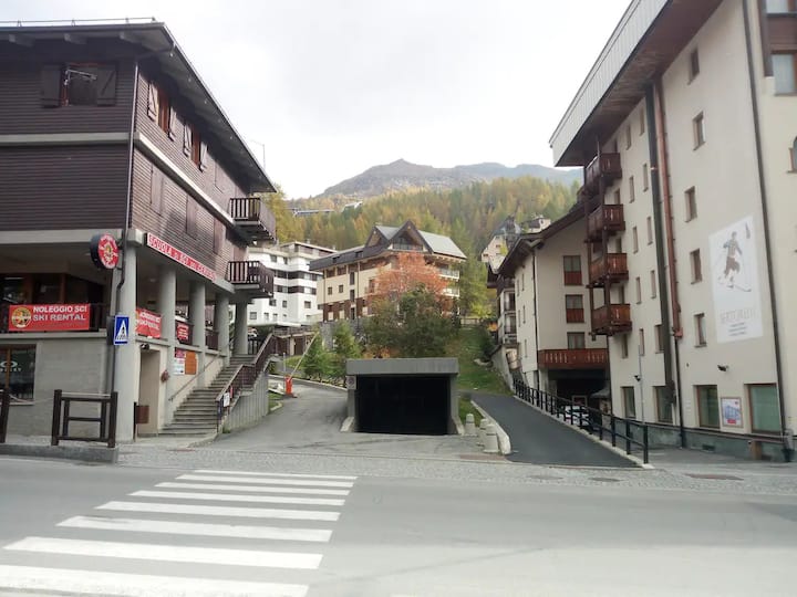 Bilocale Cervinia Centro Massimo 4 Persone - Valtournenche