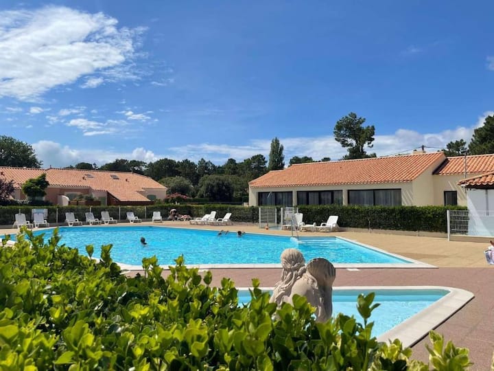 Le Cosy D éDen Avec Piscine - Saint-Jean-de-Monts