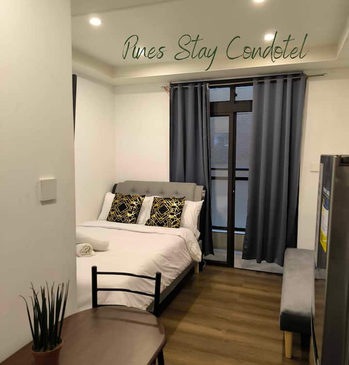 Mega4 4f3 Pines Stay Condotel Near Sm & Burnham - Baguio