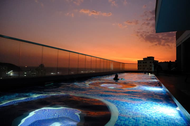 Blue Cabo Loft | Sunset View Paradise - Colombie