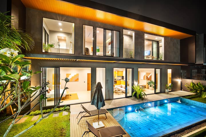 珑湾，3卧室，340㎡双层海景泳池别墅a6 - Phuket