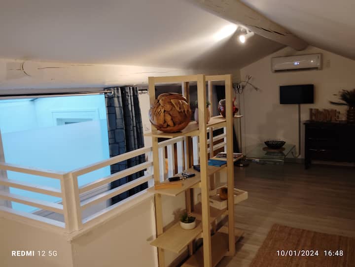 Un Nid Sur Les Toits Avec Terrasse - Apt