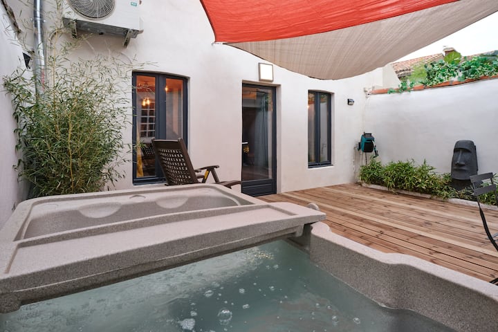 Jacuzzi - Maison Centre - Carcassonne