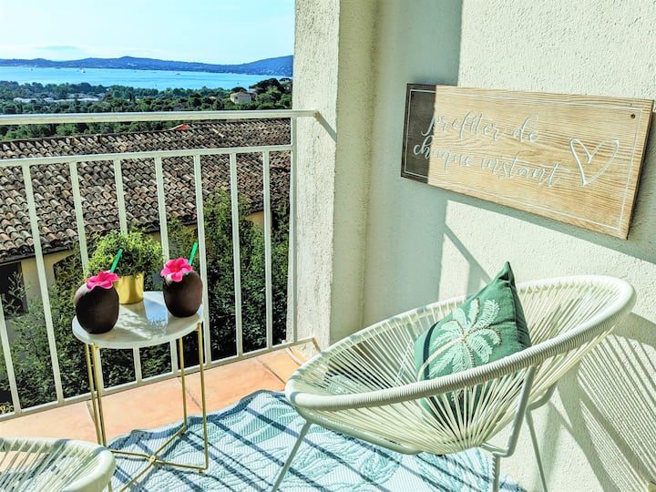 Les Magnolias Clim Vue Mer - Grimaud