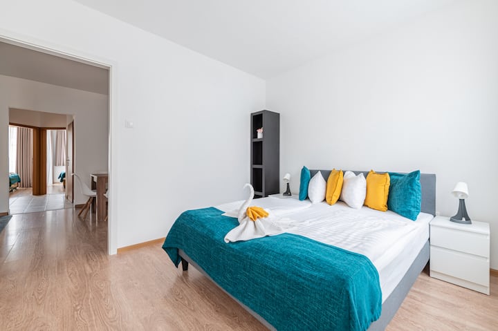 *Nova*superior 3bedroom+living Room, 7 Ppl, Dt - Budapest
