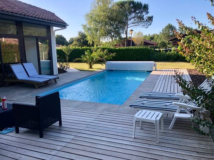 Maison Landaise  Piscine Spa - Lit-et-Mixe