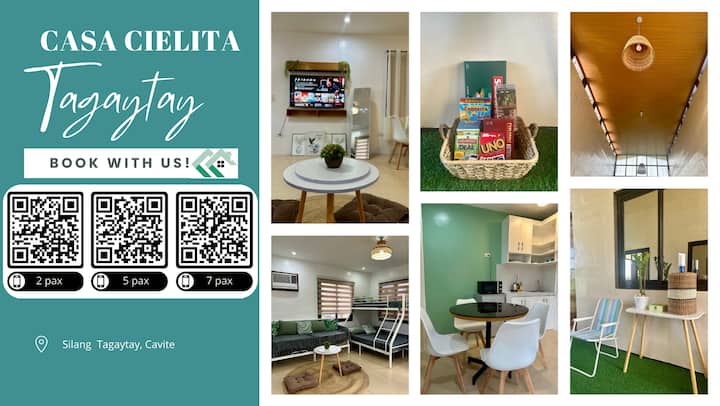 Tagaytay Big Studio W/ 50” Tv+netflix+wifi+coffee - Tagaytay