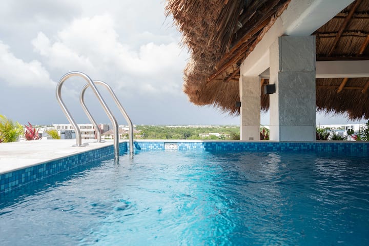 Hermoso Estudio Con Tina Privada-gym- Alberca - Tulum