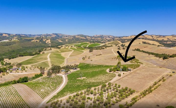 Thacher Vineyard Retreat 23 Acres, 2 Miles To Town - Templeton, CA