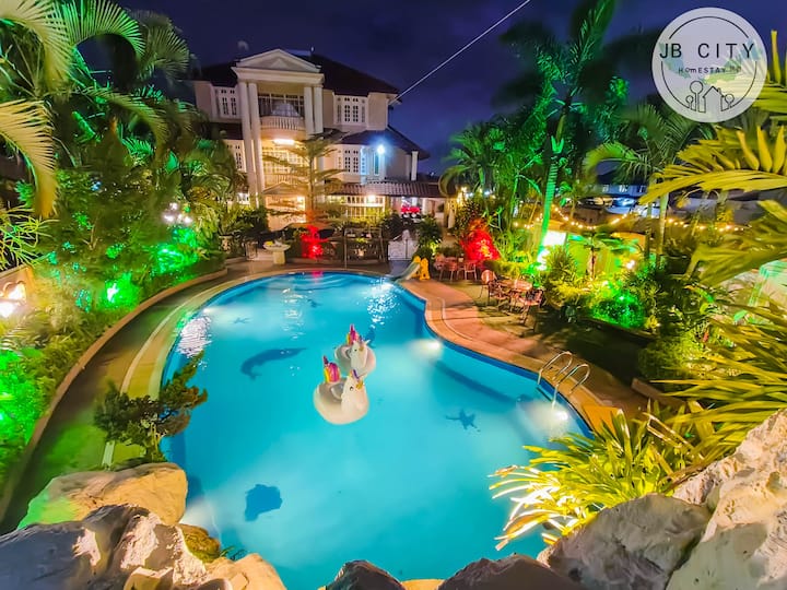 Kawane Natassha Pool Villa @ 22pax By Rr Jbcity - Johor Bahru
