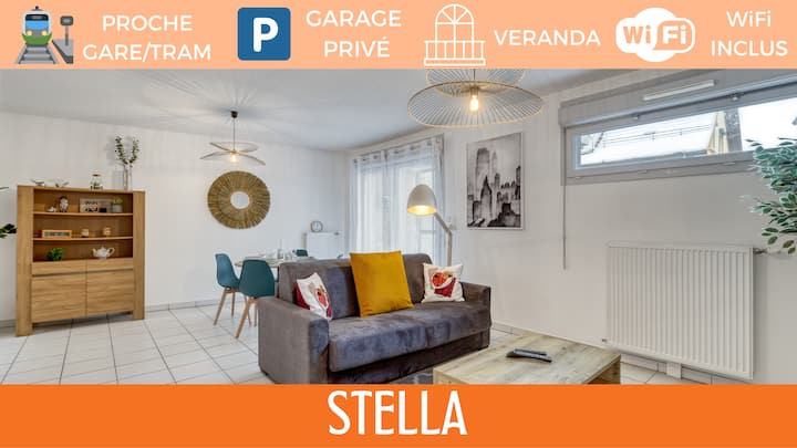 Zenb&b | Stella | Proche Gare | Garage | Wifi | - Annemasse