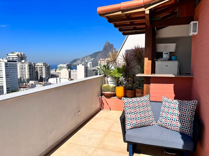 Ipanema Penthouse: Safe, Cozy, Family-perfect Stay - Ipanema