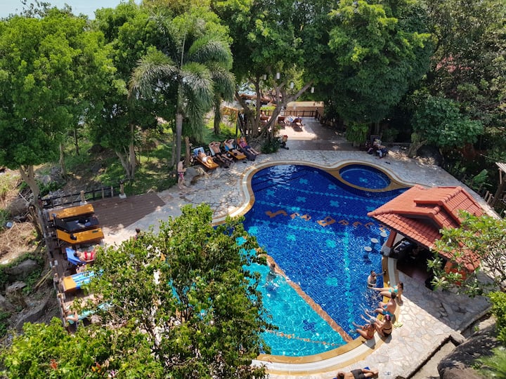 Sea Breeze House 2 Bed Rooms With Conecting Door - Ko Pha Ngan