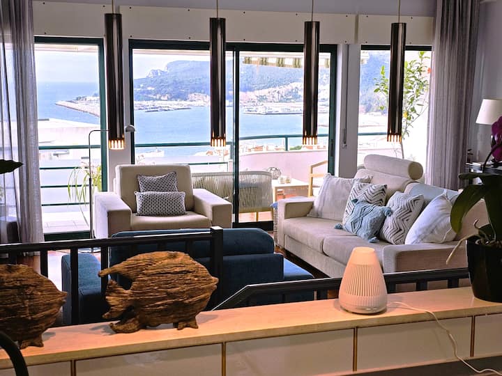 Vue Océan, Casa Varandas Do Mar By Sesimbrasunsea - Azeitão