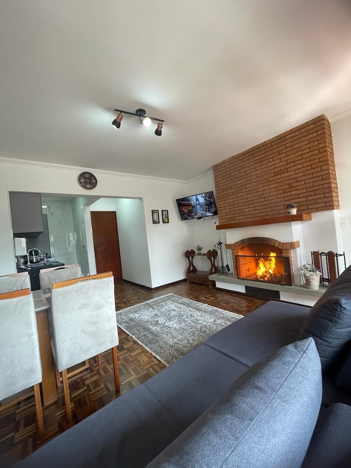 Incrível Localização Apê Capivari-até 6x Sem Juros - Campos do Jordão