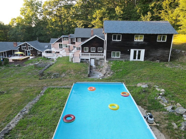 Historic Upstate Villa | Gameroom | Pool | Grill - Brewster, NY