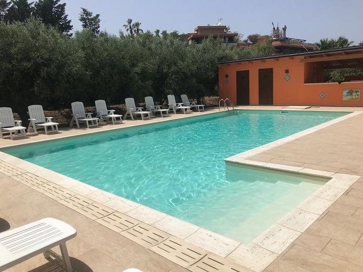 Appartamento Con Piscina Adue Passi Dal Mare - Campofelice di Roccella