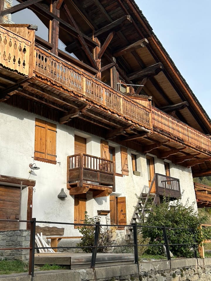 Chalet Cosy Pleine Nature 8/10 Pers, Vue Plein Sud - La Rosière